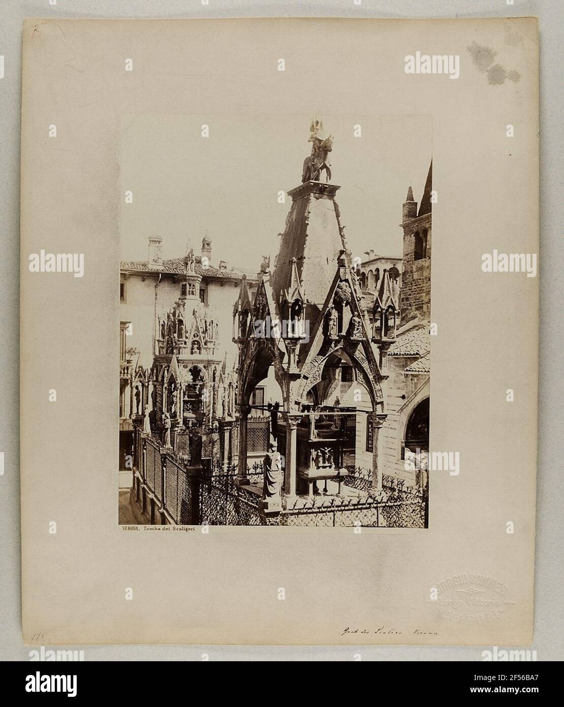 Verona the scaligeri tombs hi-res stock photography and images - Alamy