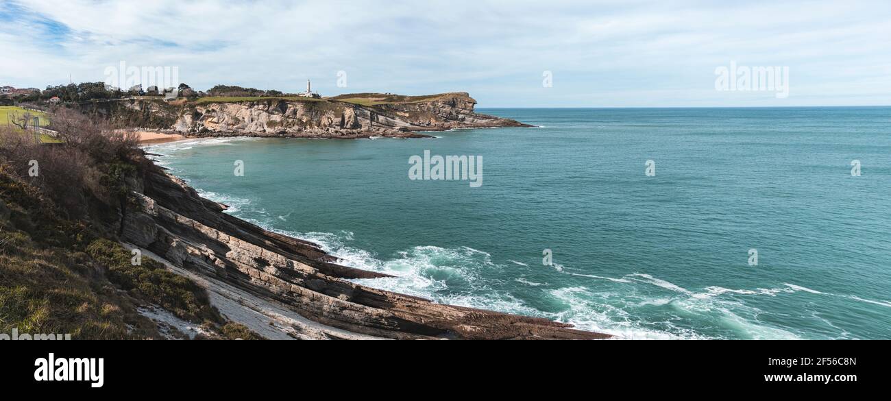Bay biscay landscape cantabria spain hi-res stock photography and ...