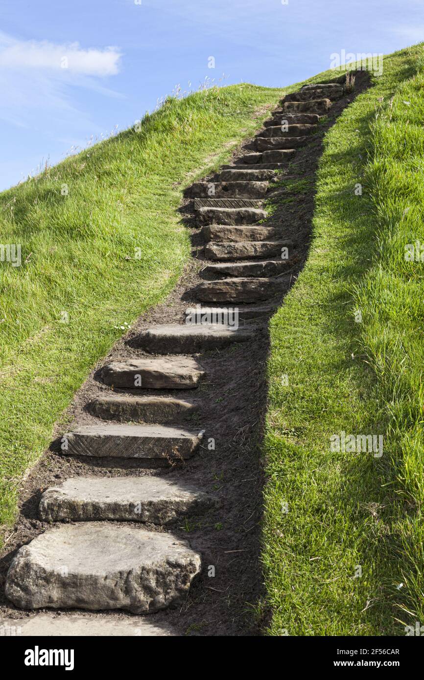 Steps on the seafront at St Andrews, Fife, Scotland UK Stock Photo - Alamy