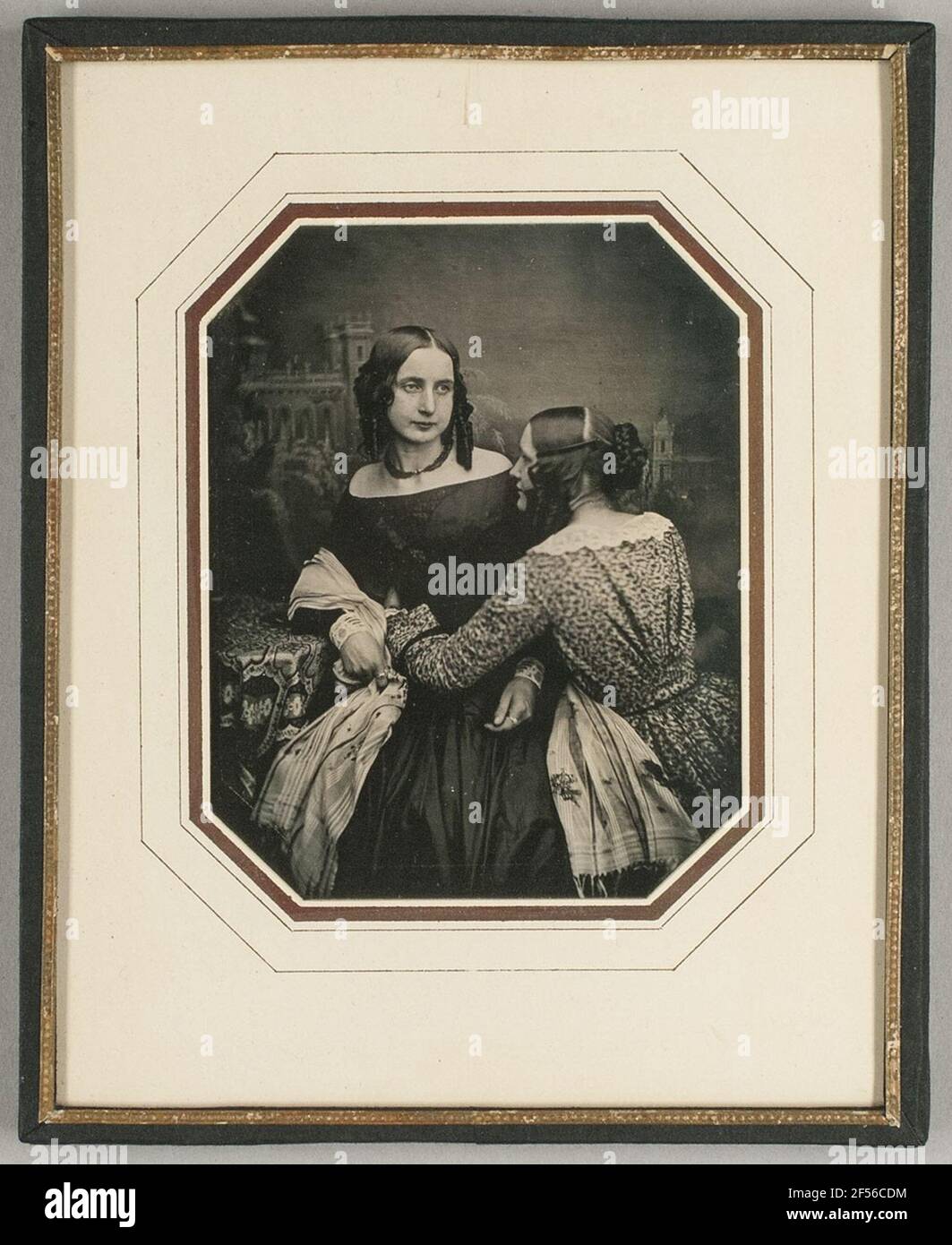 Anna Henriette Stelzner, b. Reiner, with her girlfriend's wife of ...