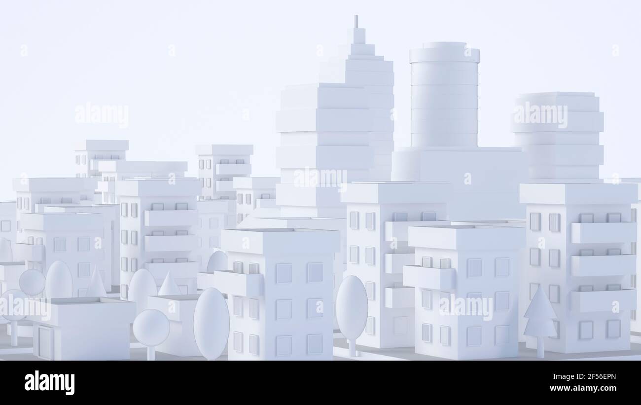 Urban Community Diorama