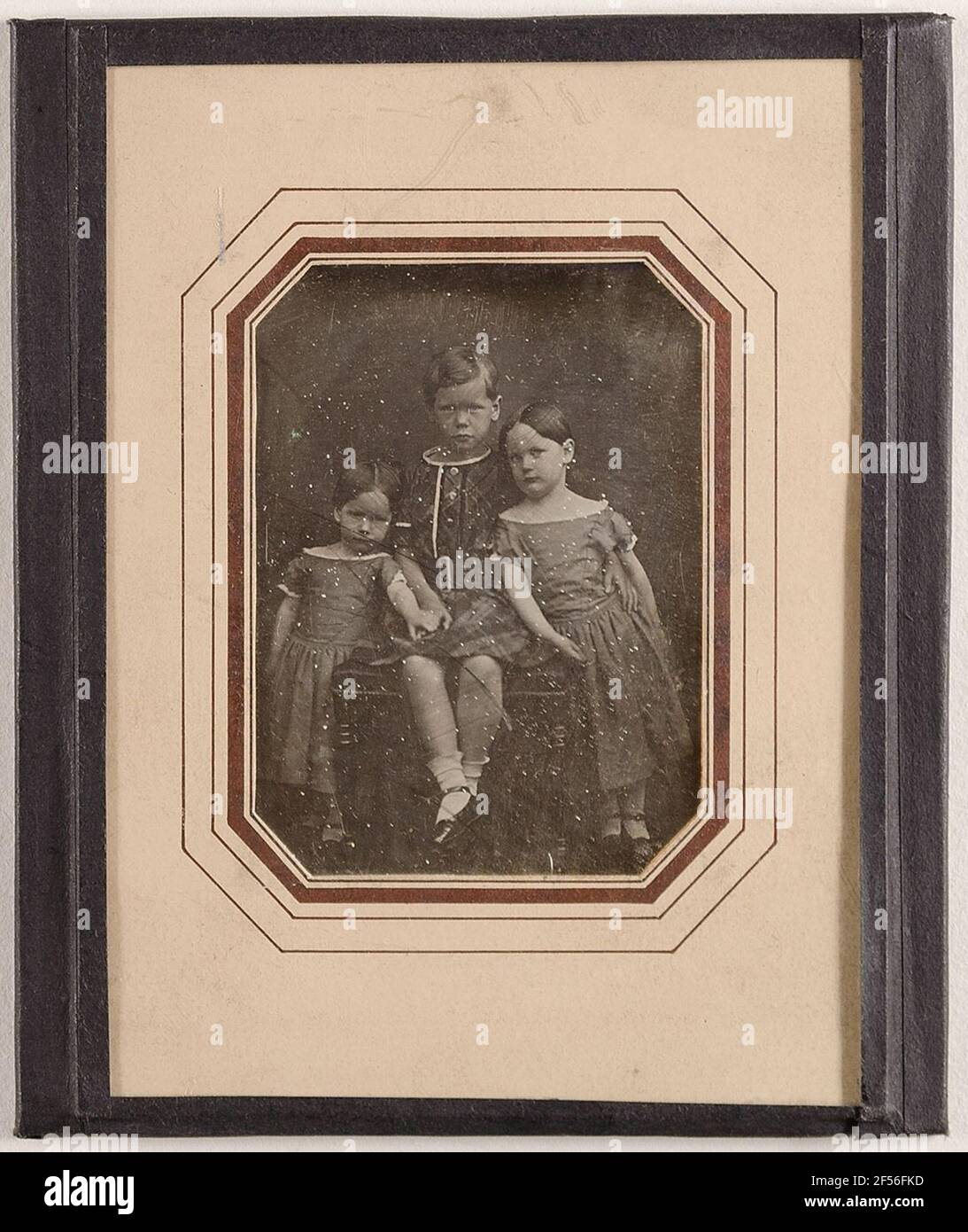 Three unknown children Stock Photo - Alamy