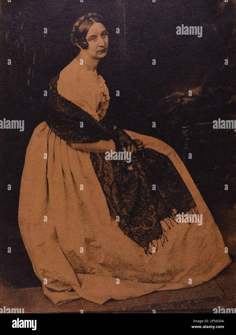 Miss Elizabeth Rigby. Collection of Juhl Stock Photo - Alamy