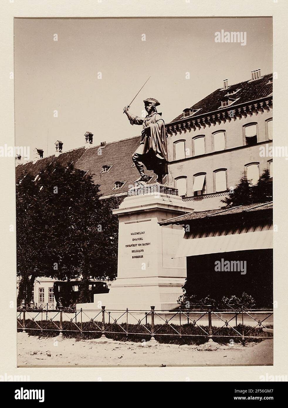 Max Emanuel-Monument, Munich Stock Photo - Alamy