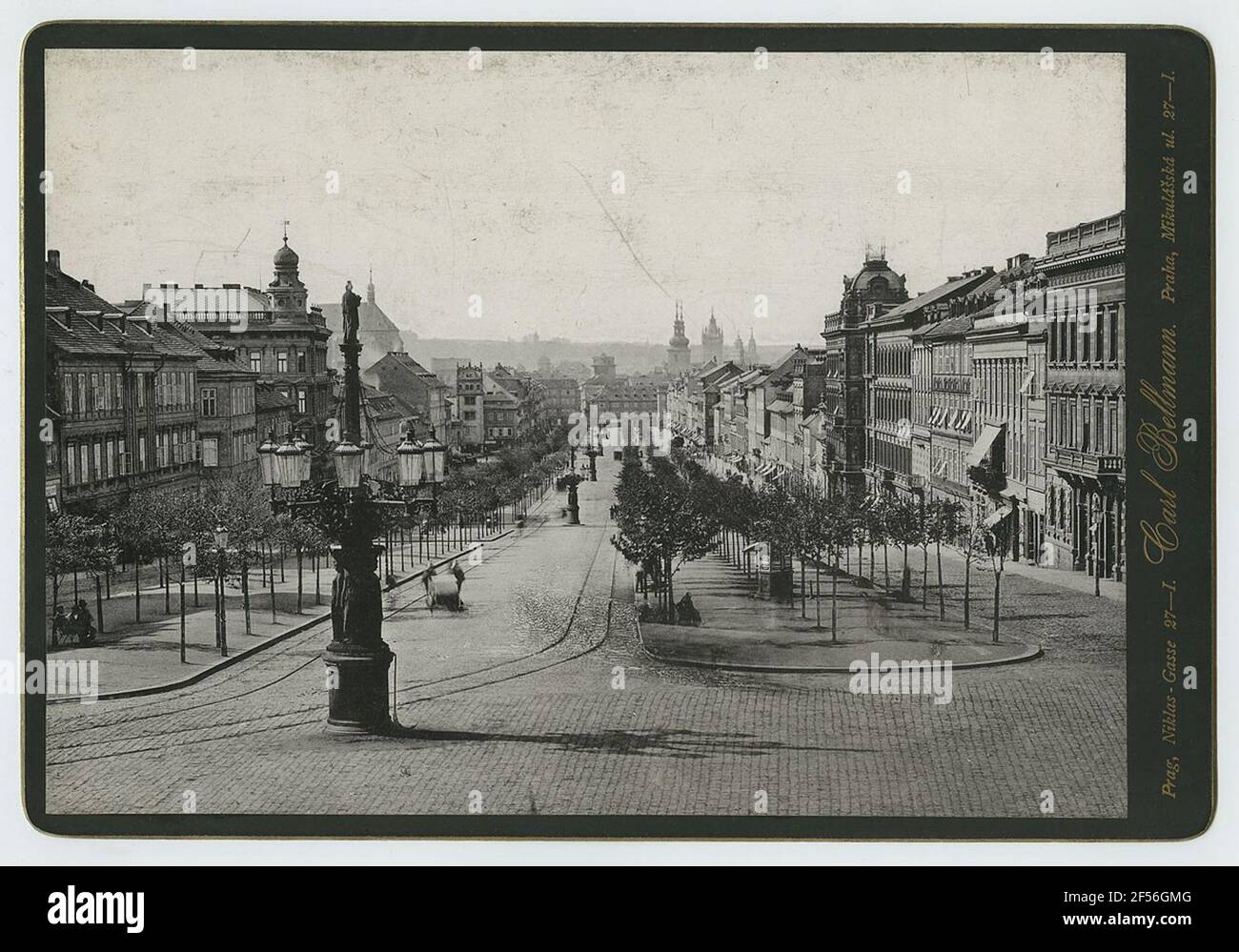 Prague. The Wenceslas Square Stock Photo - Alamy