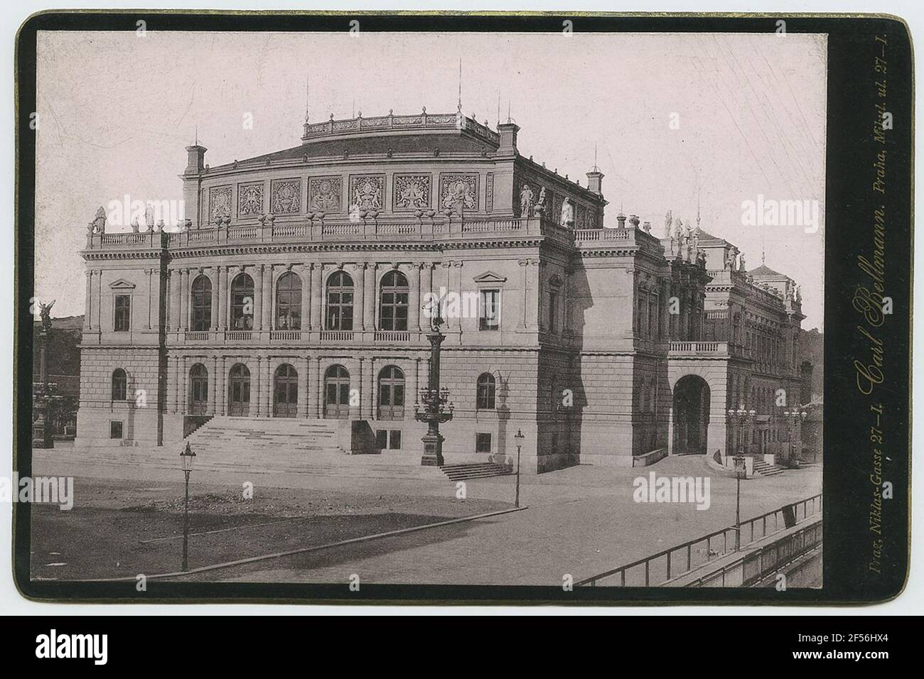 Prague. The Rudolfinum Stock Photo - Alamy