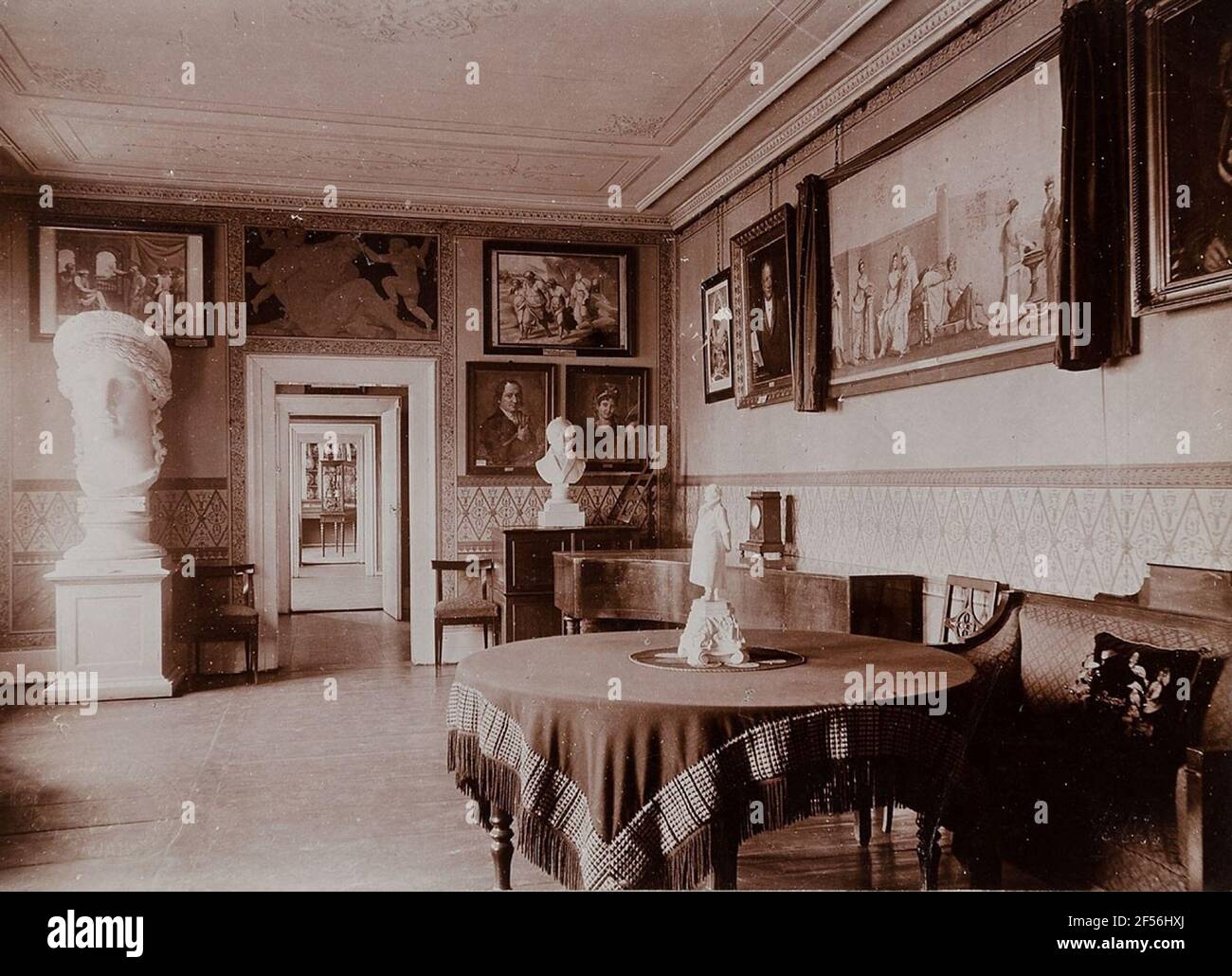 Juno Room, Goethe House, Weimar Stock Photo - Alamy