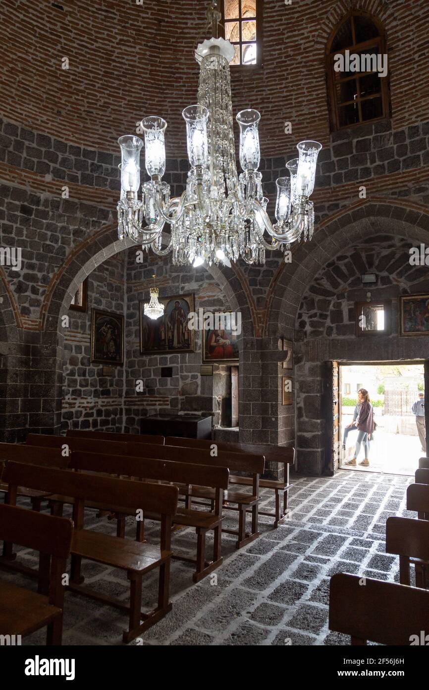 Diyarbakir / Turkey - 05/03/2019: Virgin Mary Syriac Orthodox Church in ...