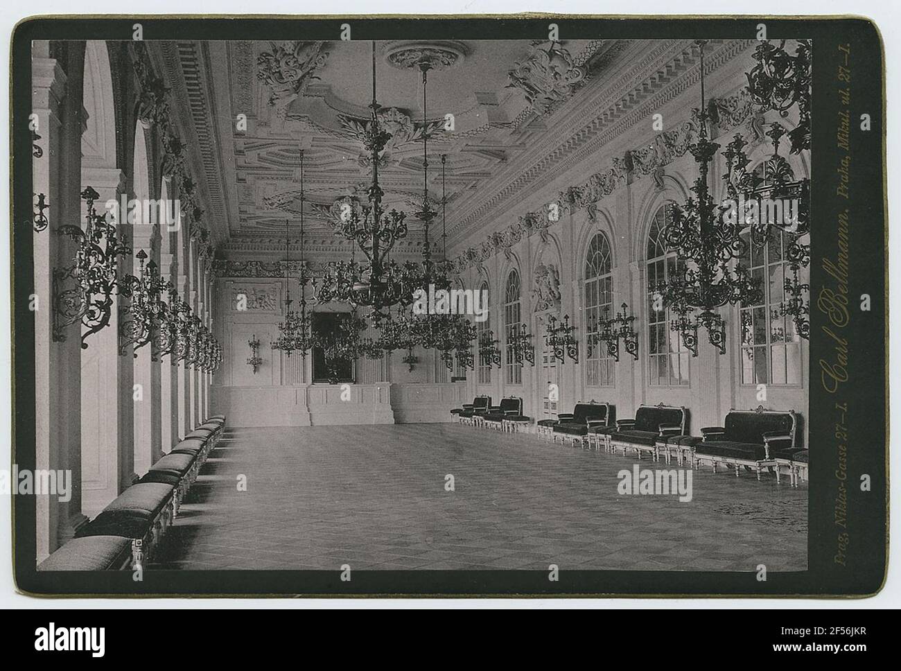 Prague. The German hall Stock Photo - Alamy