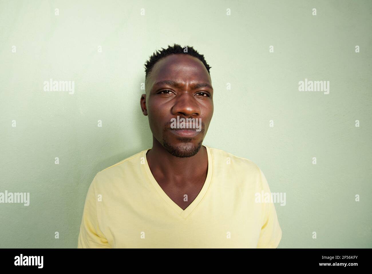 Distorted male face hi-res stock photography and images - Alamy