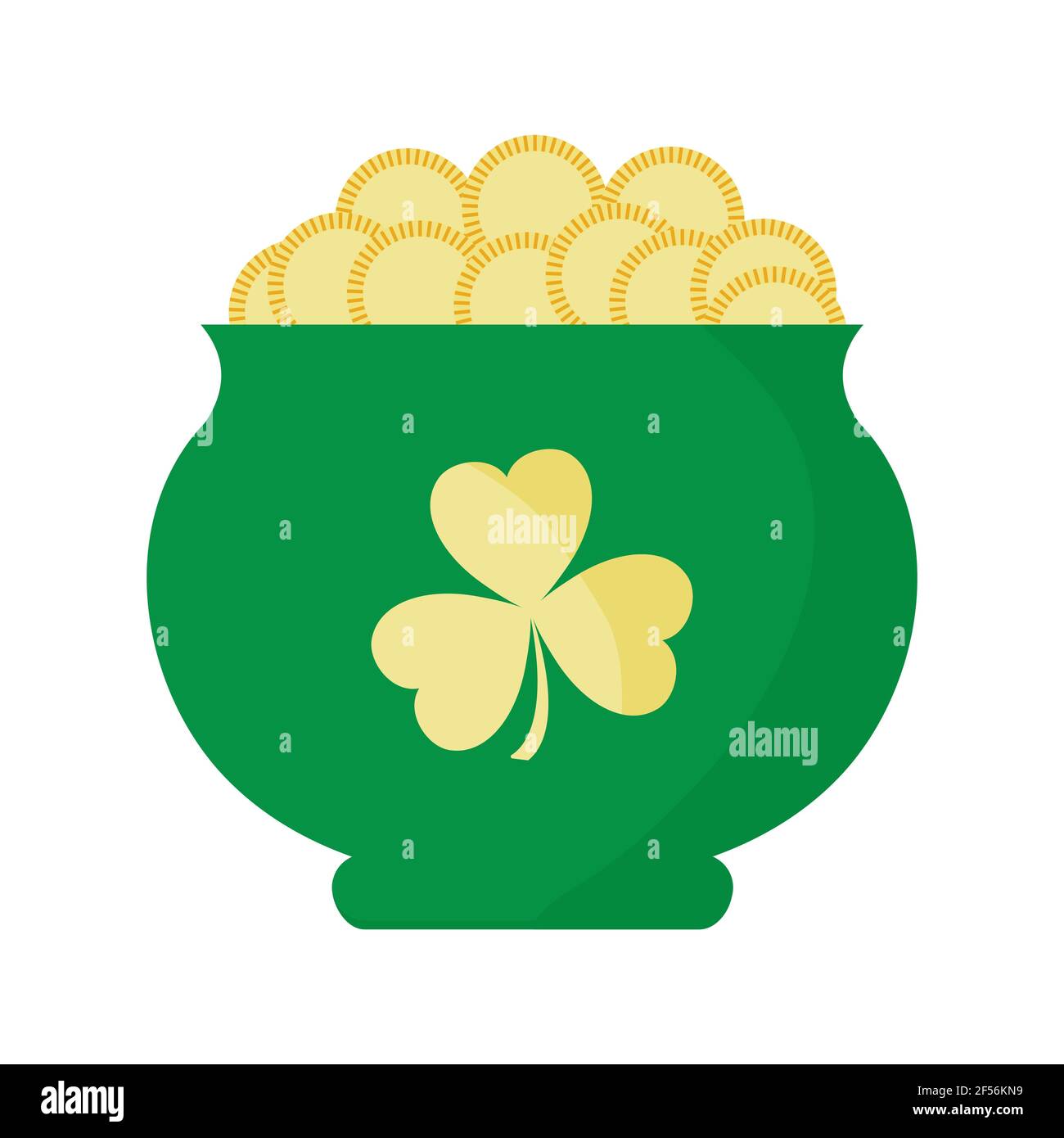 Leprechaun Pot Of Gold Clipart