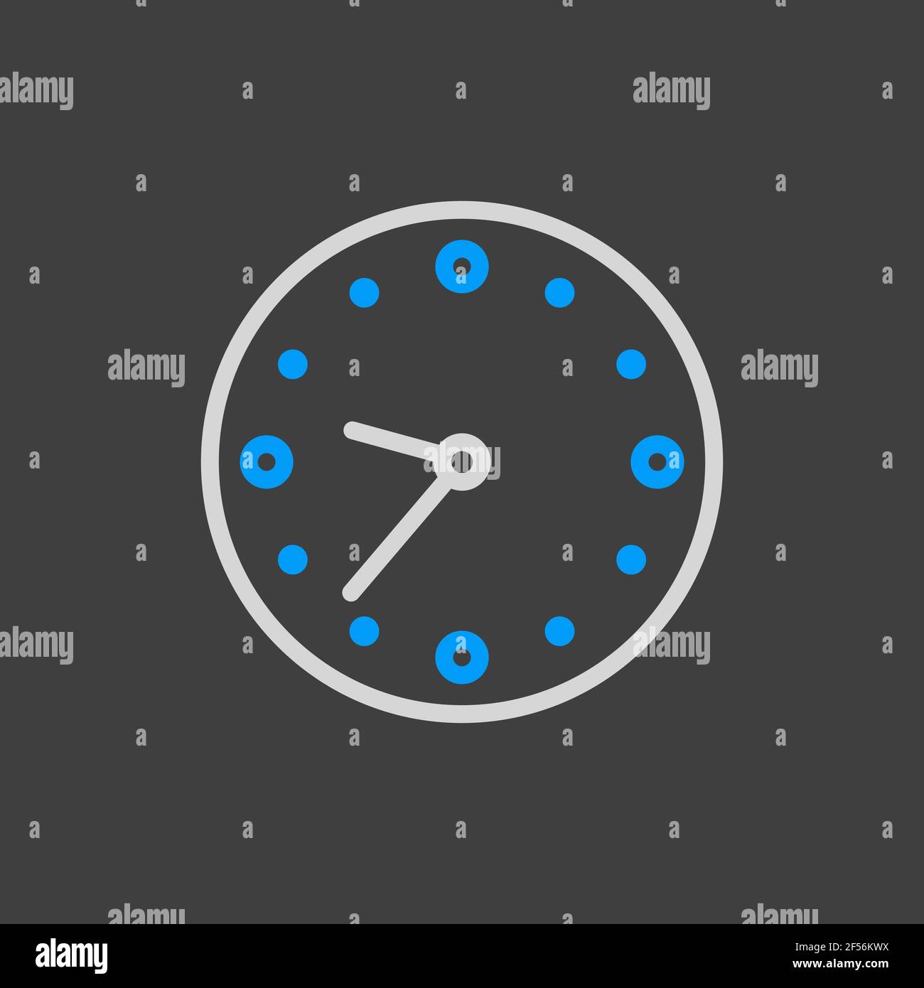 Clock outline icon. Workspace sign. Graph symbol for your web site ...