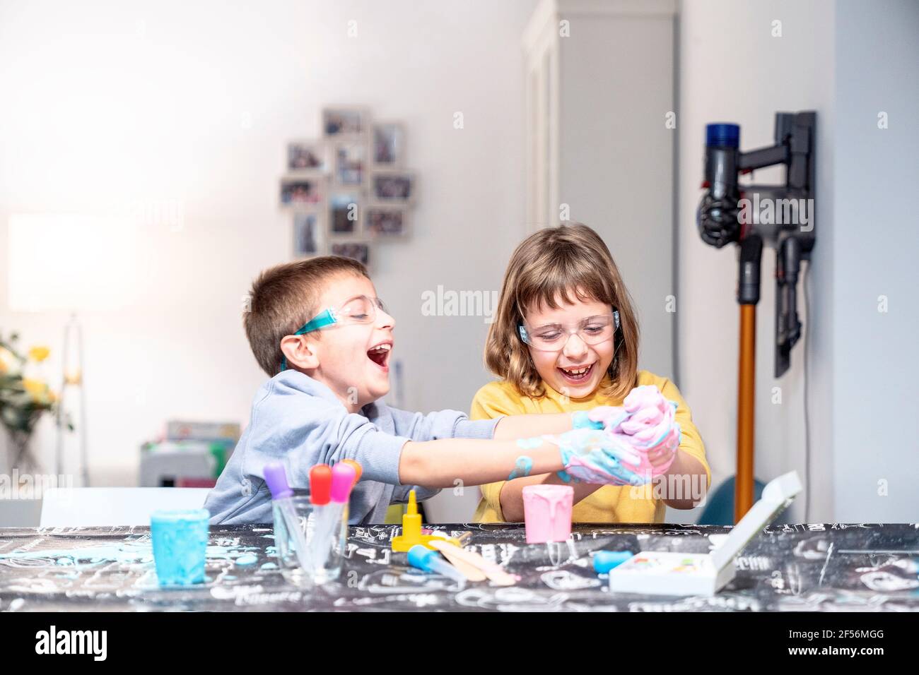 Hands Slime High Resolution Stock Photography and Images - Alamy