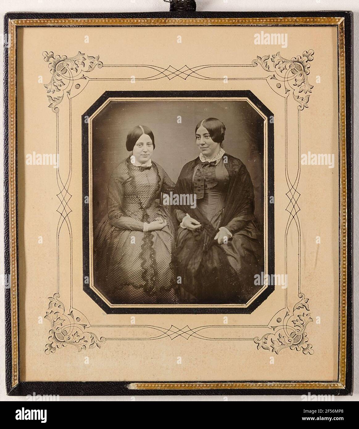 Two unknown women Stock Photo - Alamy