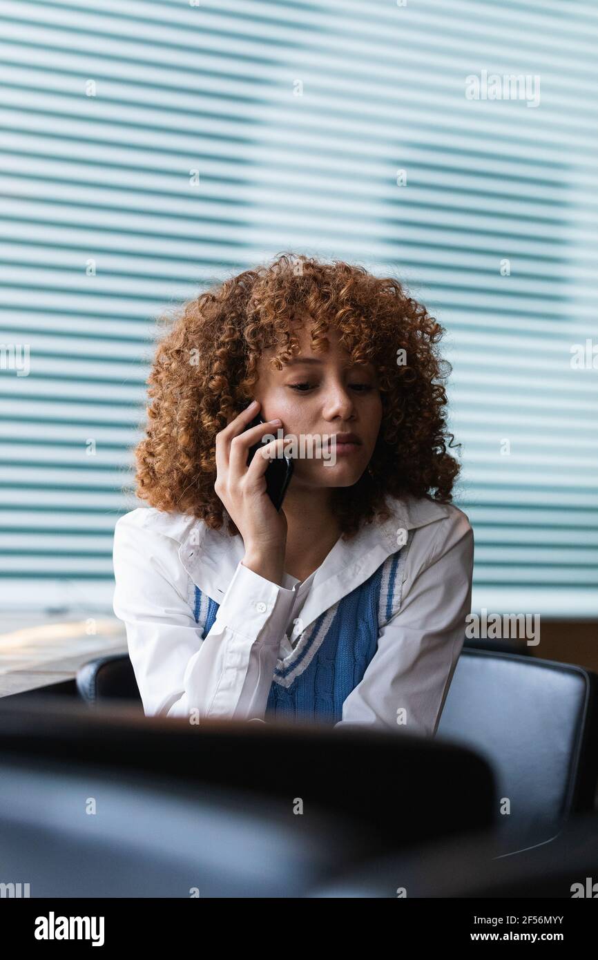 Teen Talking On Phone