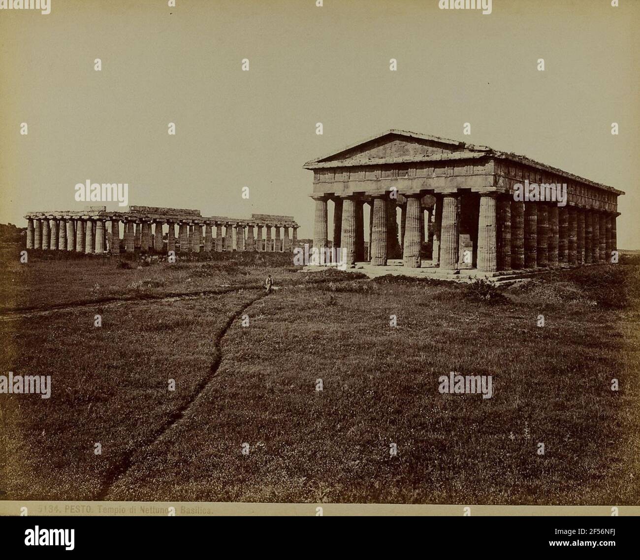Roman temple of neptune hi-res stock photography and images - Alamy