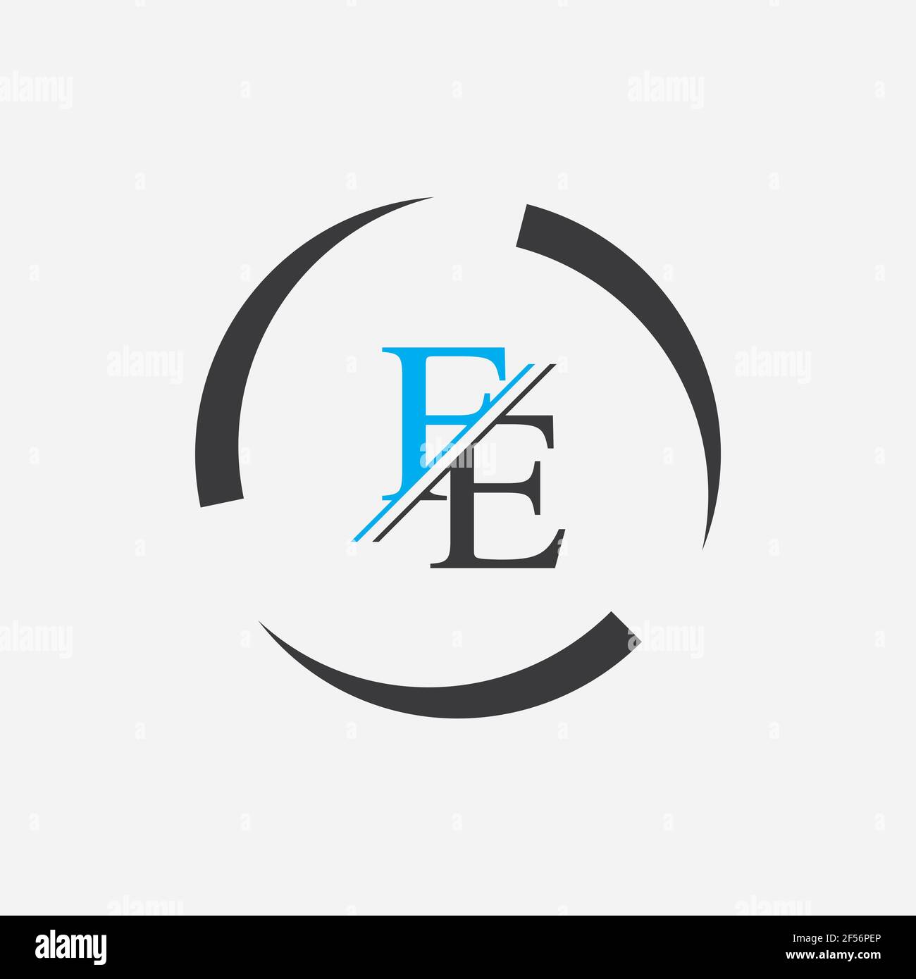 Letter fe logo hi-res stock photography and images - Alamy