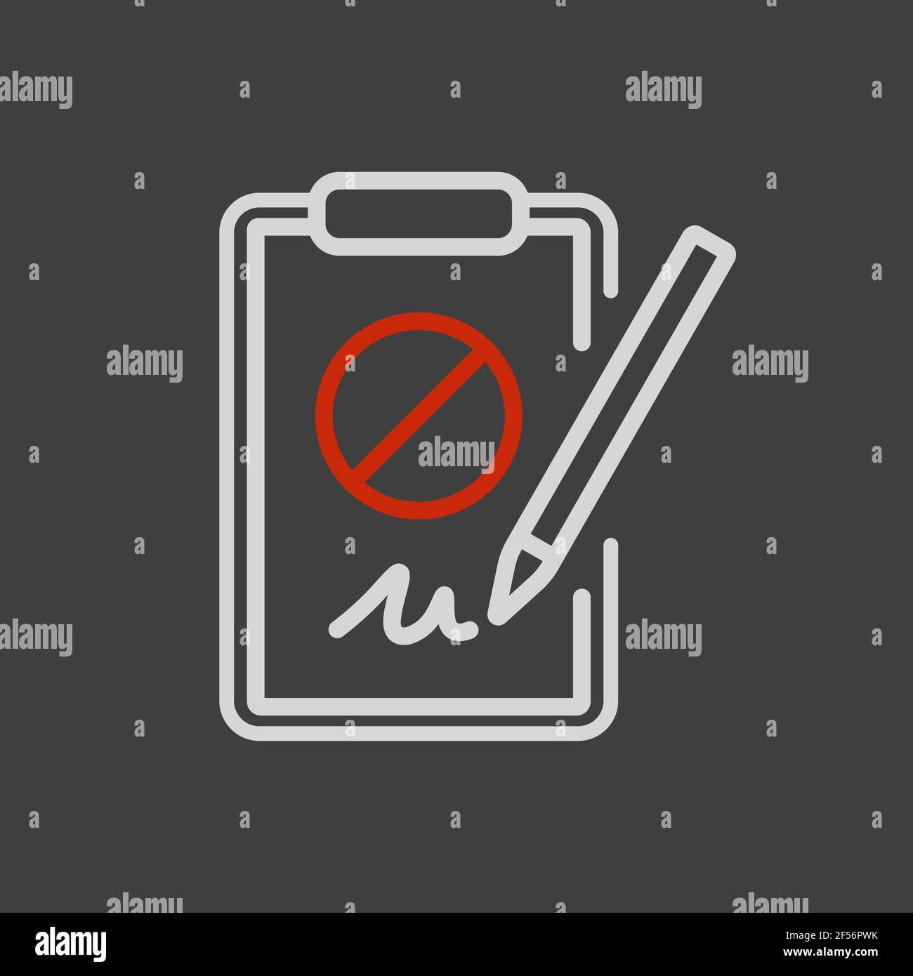 Petition vector icon. Collecting signatures. Protest vote. Protest ...