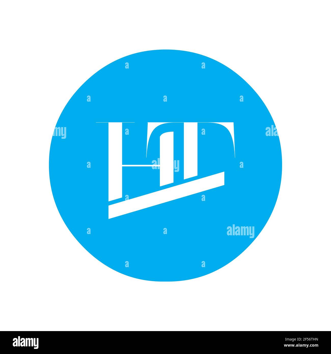 Alphabet letters monogram icon logo TH or HT Stock Photo - Alamy