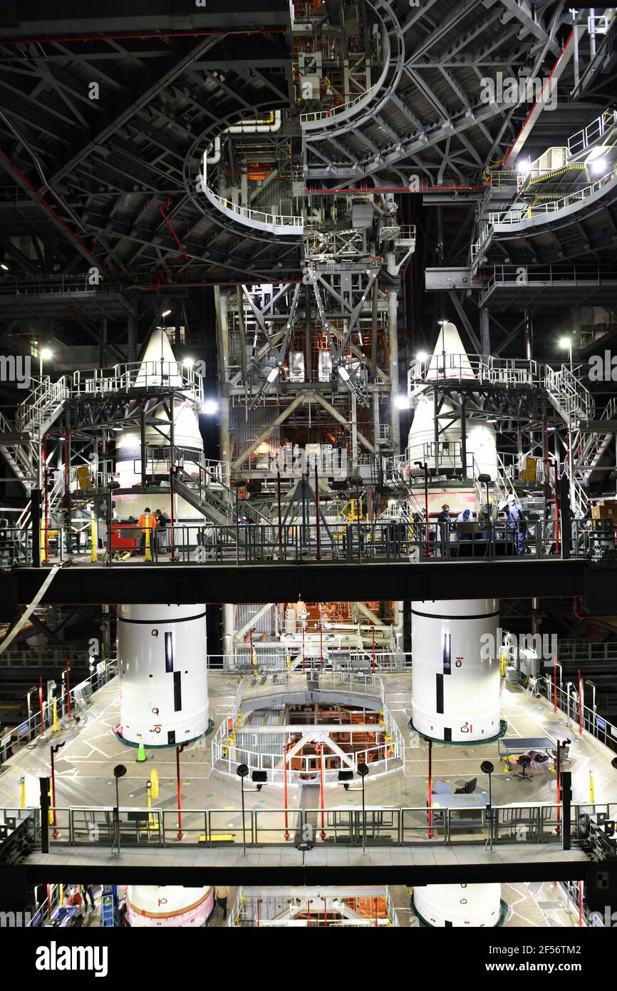 Kennedy Space Center, United States. 24th Mar, 2021. Inside the Vehicle ...