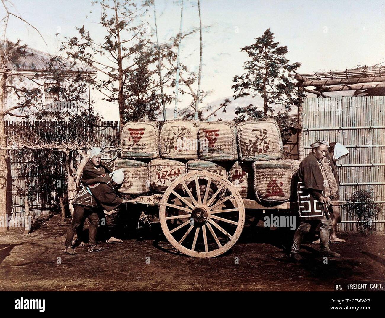 84. Freight Cart Stock Photo - Alamy