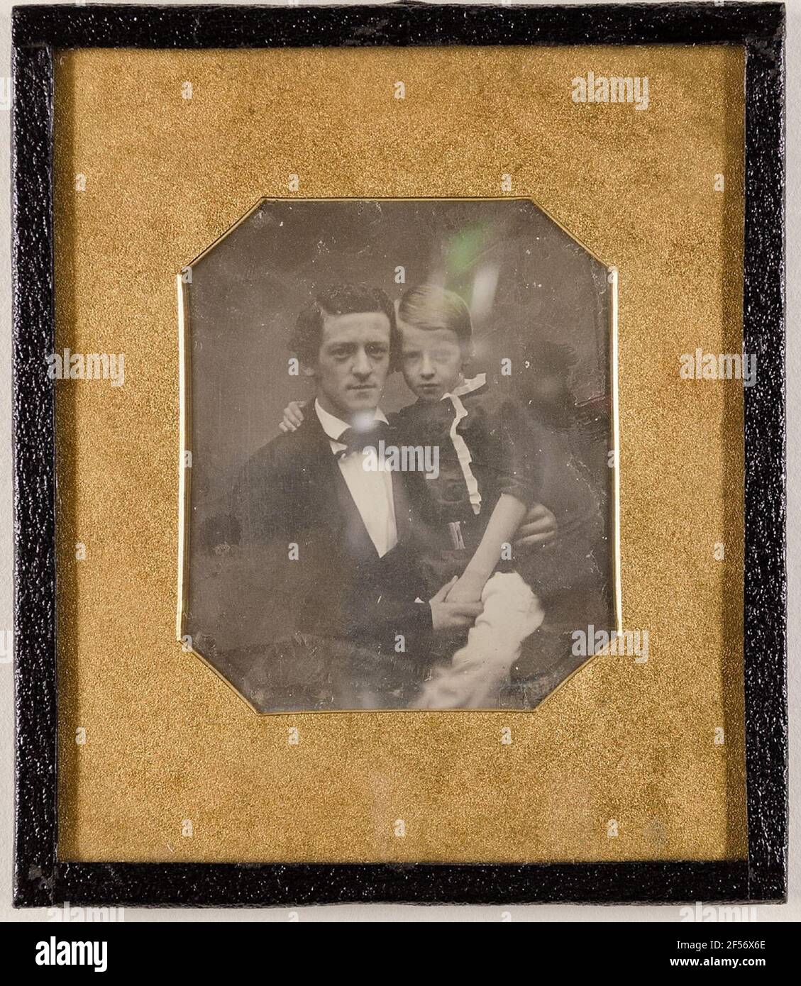 Unknown father with his son Stock Photo - Alamy