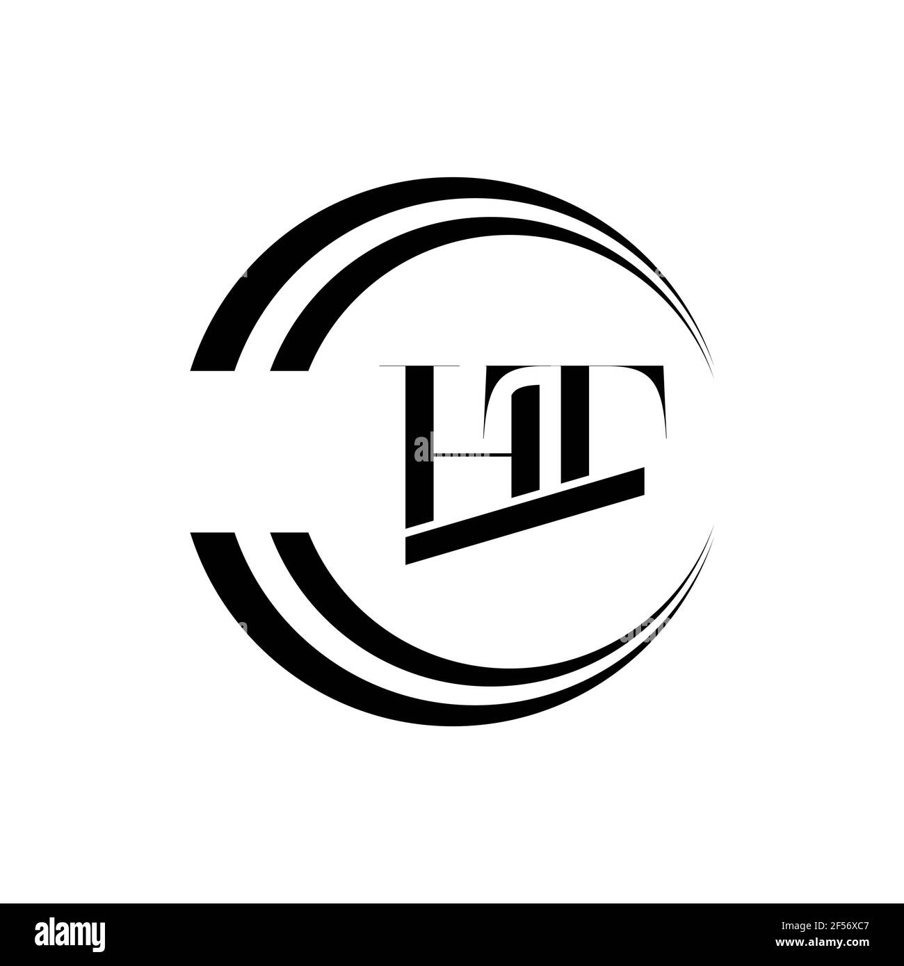 Letter ht logo hi-res stock photography and images - Alamy