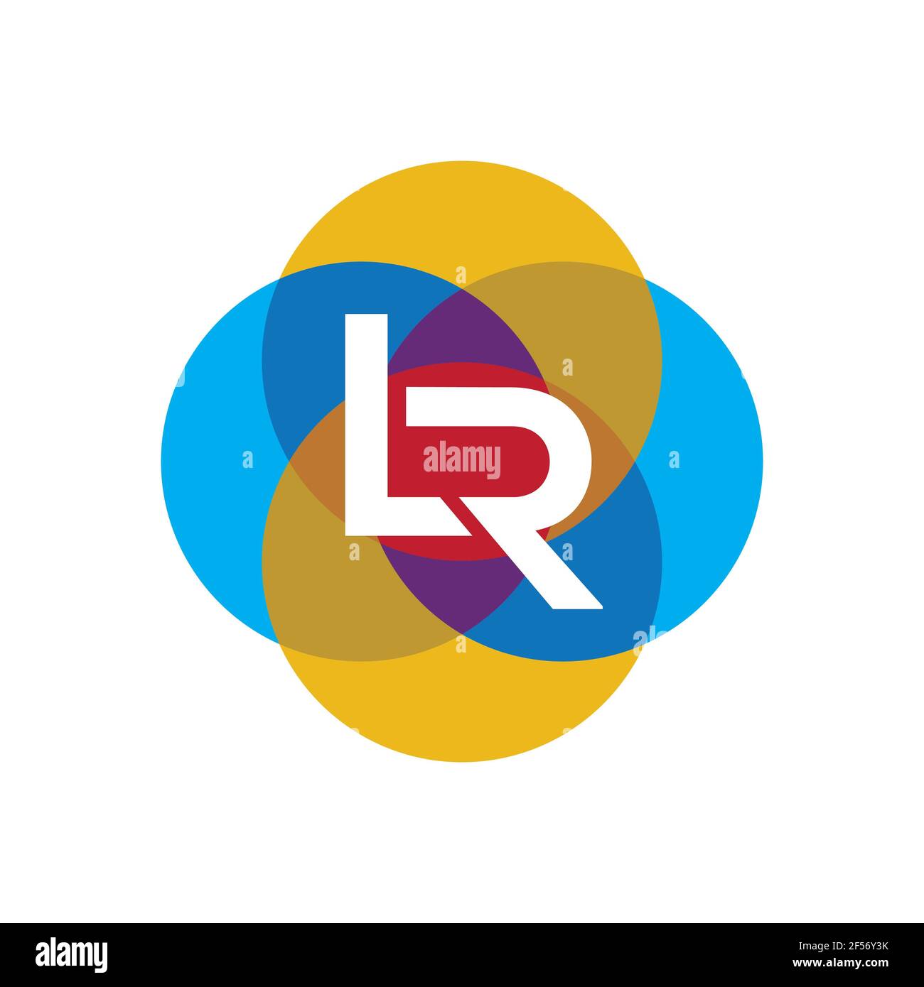 LR. Monogram of Two letters L & R. Luxury, simple, stylish and elegant ...