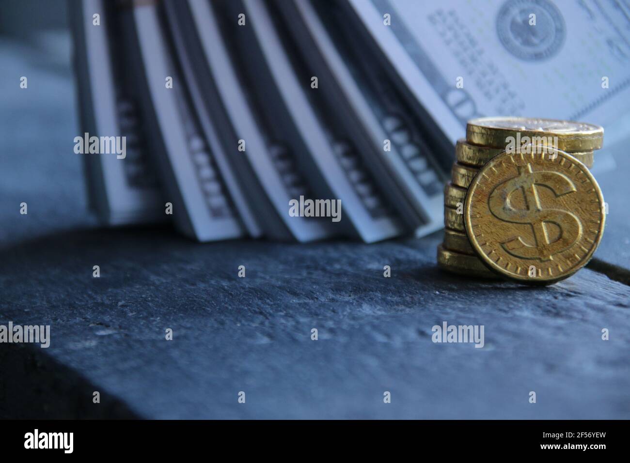 Money. Successful business idea. Creative business concept Stock Photo ...