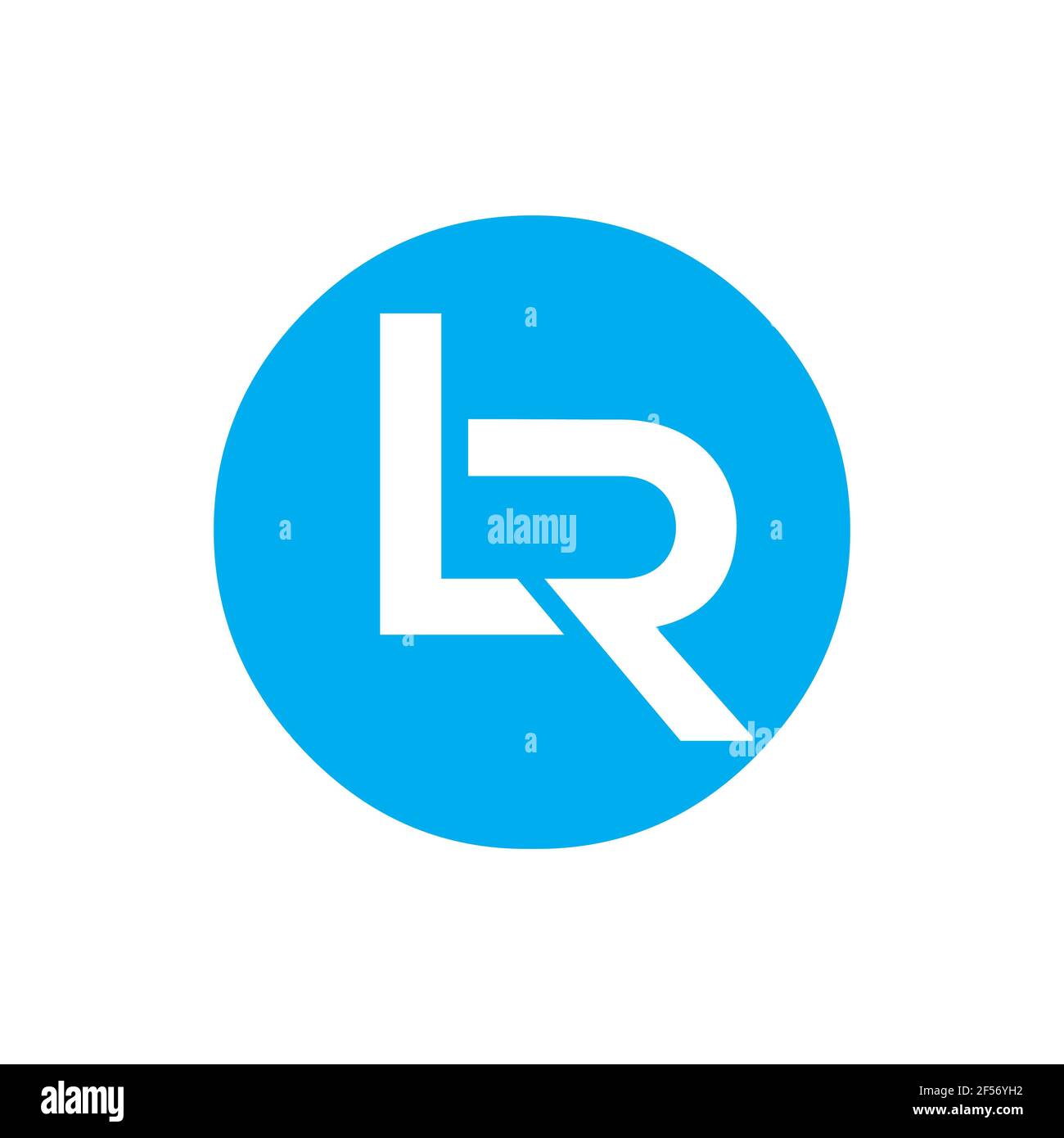 Simple monogram design template hi-res stock photography and images - Alamy