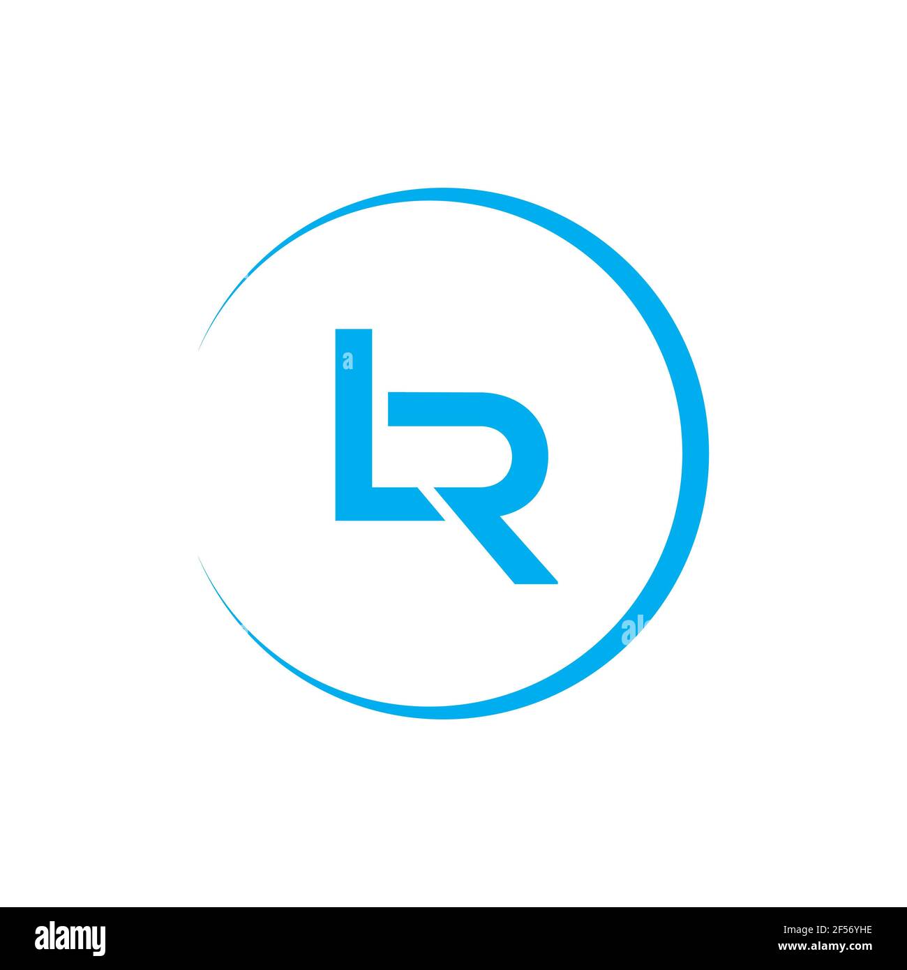 Simple monogram design template hi-res stock photography and images - Alamy