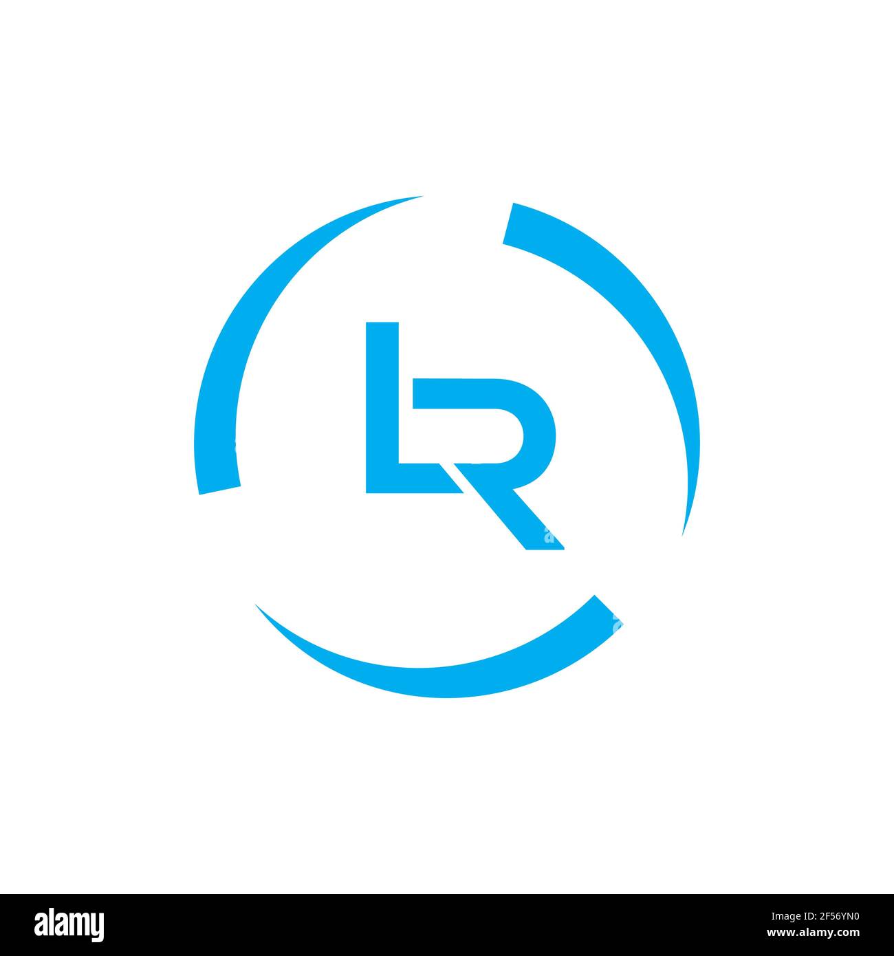 LR. Monogram of Two letters L & R. Luxury, simple, stylish and elegant ...