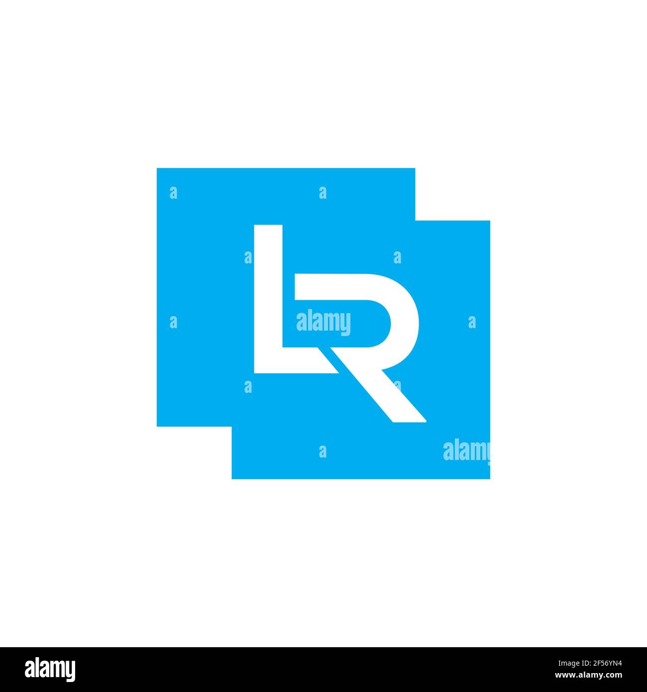 LR. Monogram of Two letters L & R. Luxury, simple, stylish and elegant ...