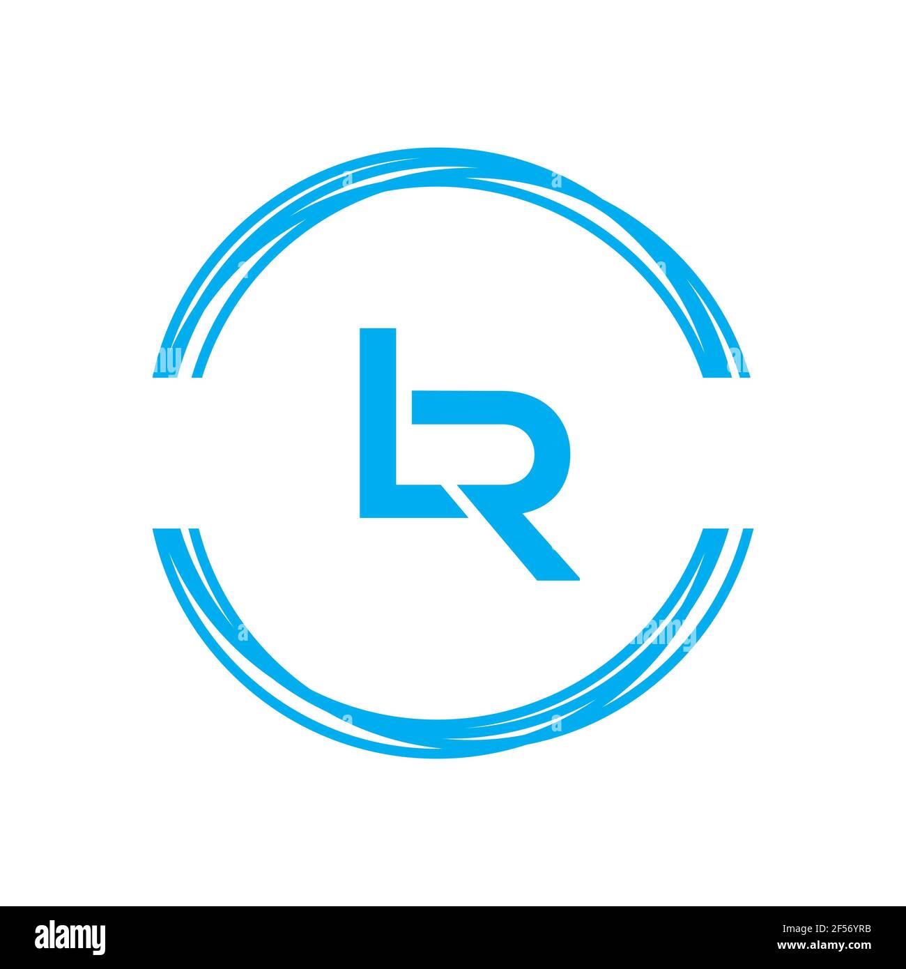 LR. Monogram of Two letters L & R. Luxury, simple, stylish and elegant ...