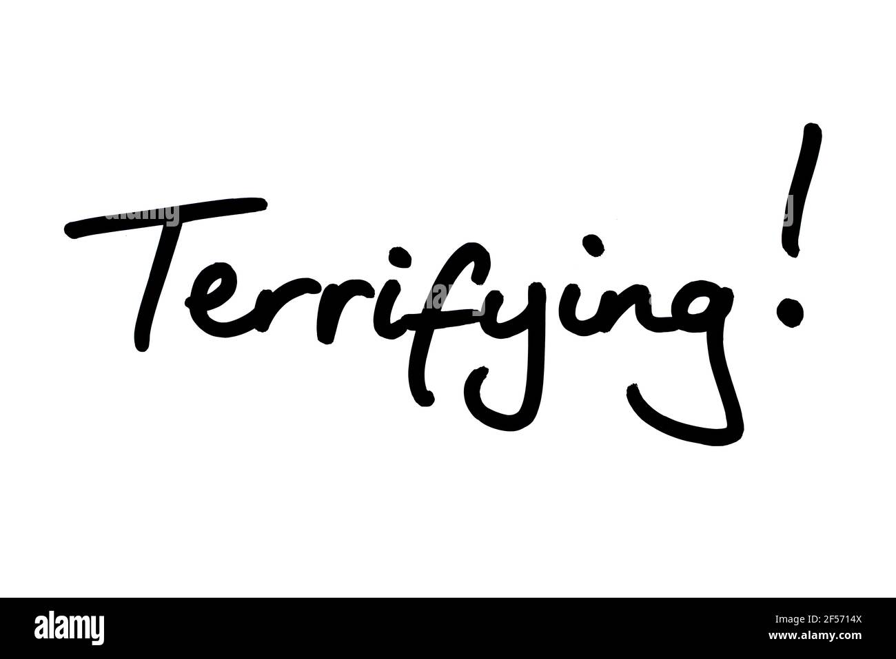 Terrifying words hi-res stock photography and images - Alamy