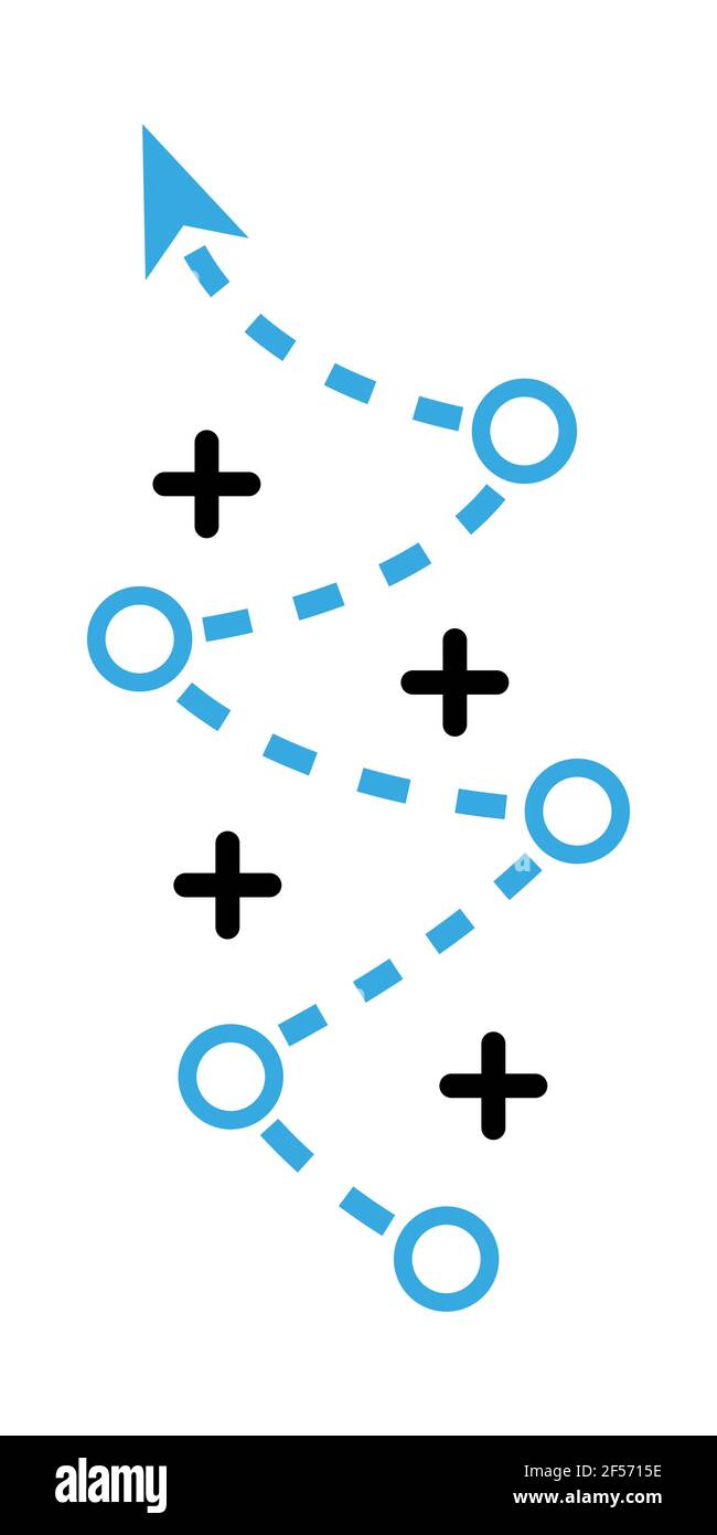 Tactics vector icon.Tactics business concept icon and symbol. Flat ...