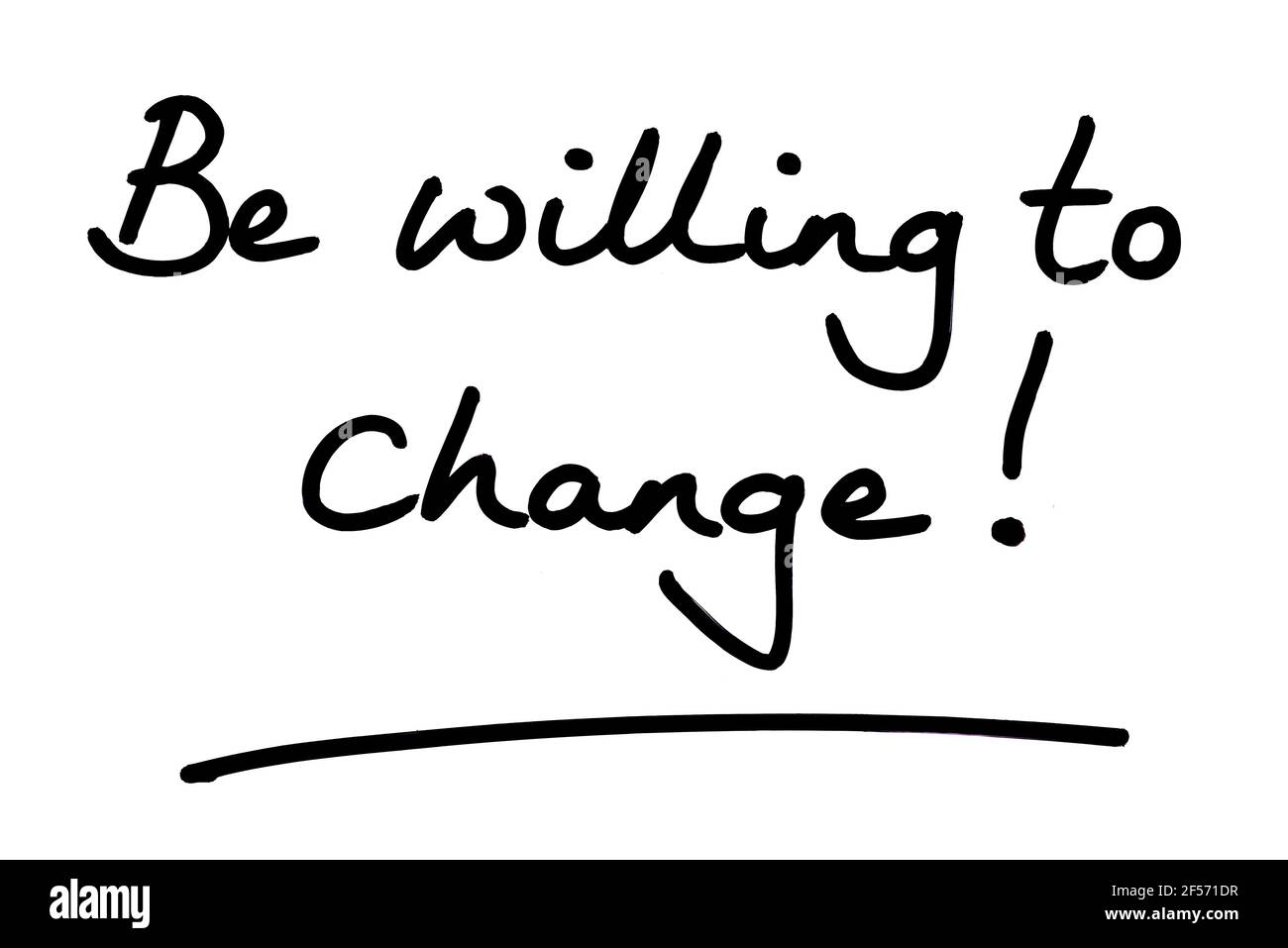 Willing to change hi-res stock photography and images - Alamy