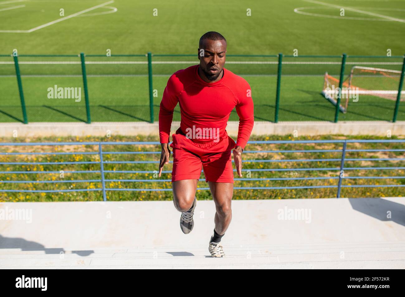 Running Stadium Stairs