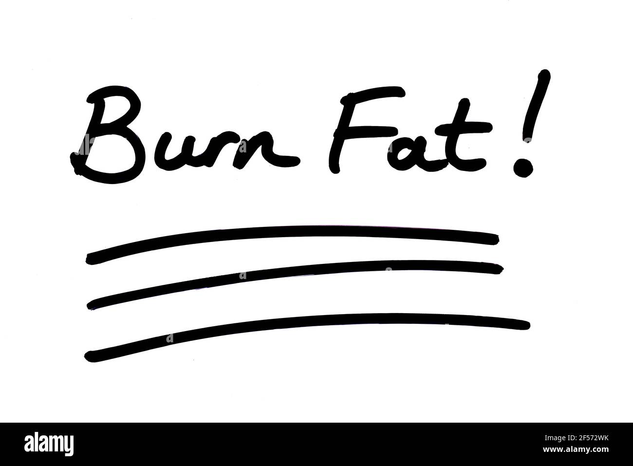 Burn fat hi-res stock photography and images - Alamy