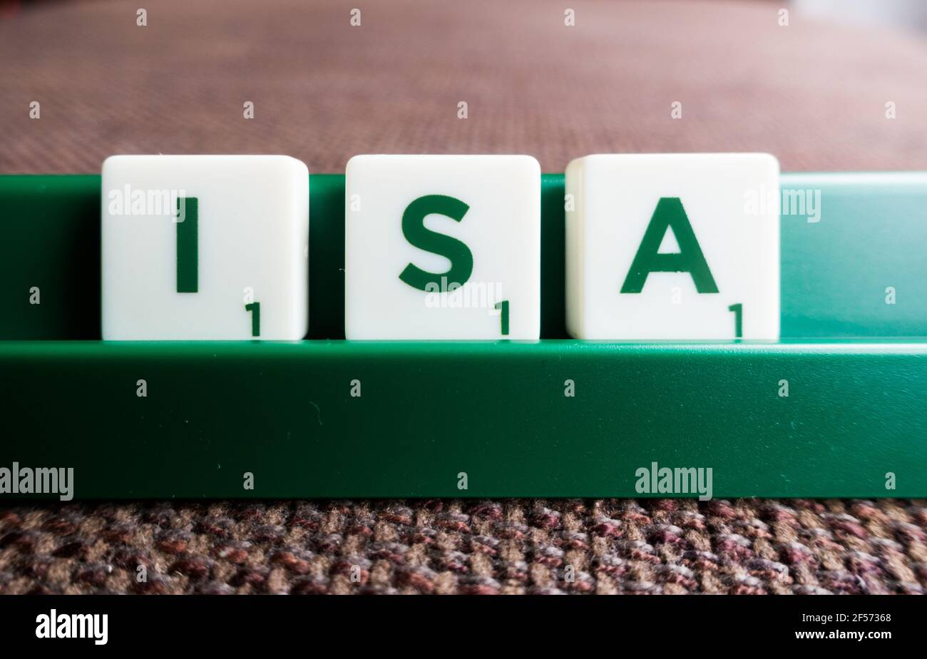 Isa letters hi-res stock photography and images - Alamy