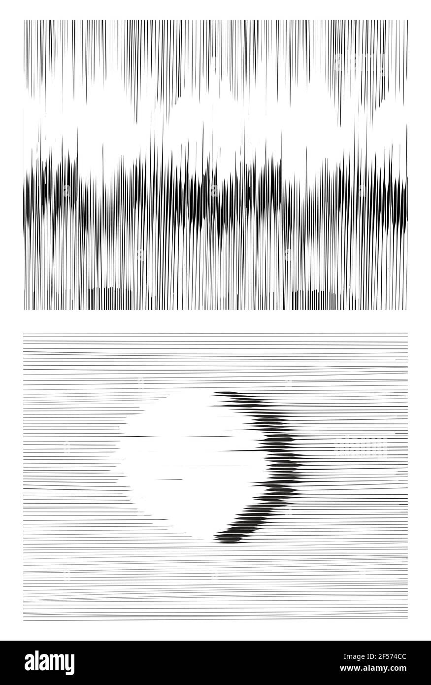 Abstract digital signal form hi-res stock photography and images - Alamy