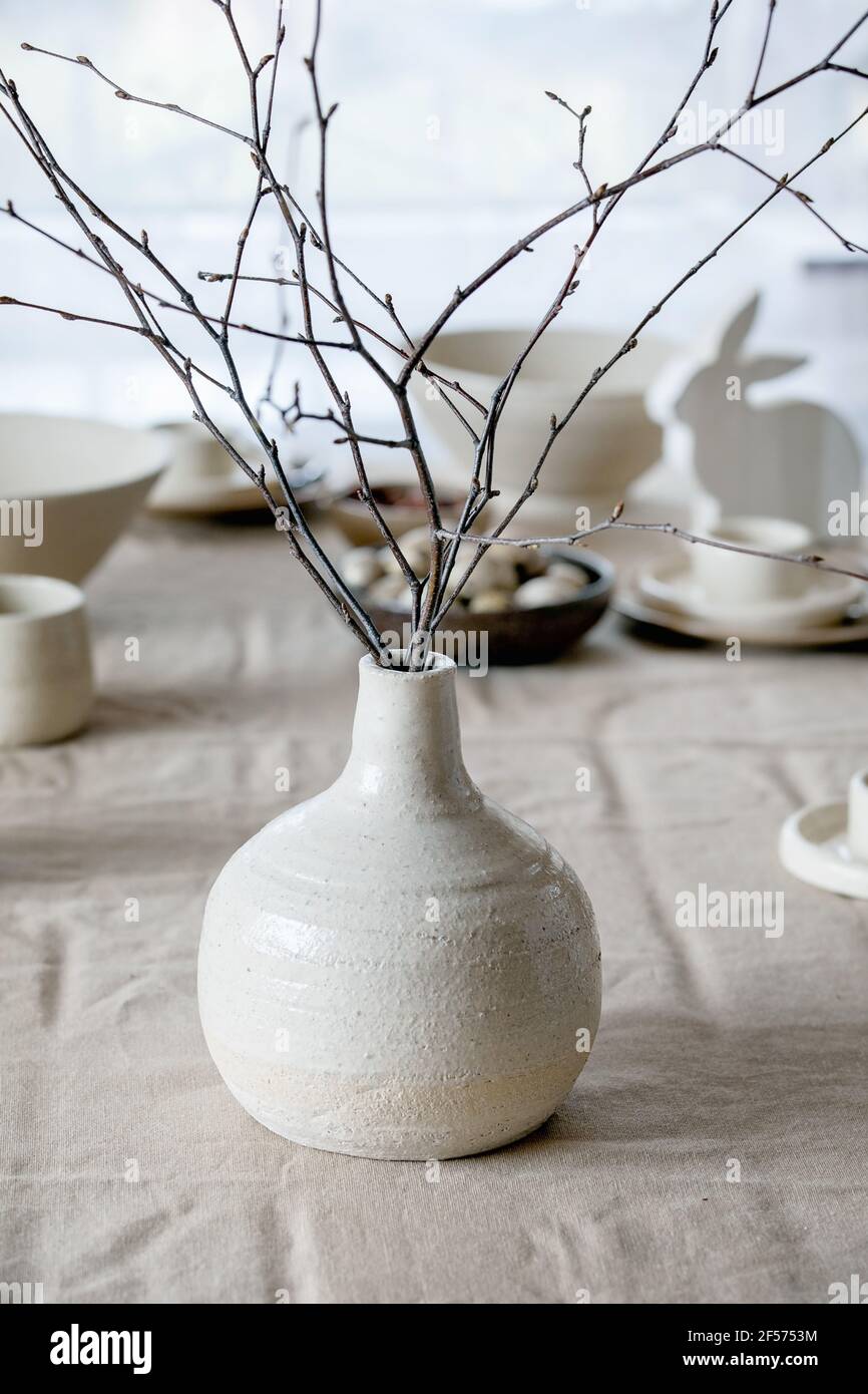 Vase of birch hi-res stock photography and images - Alamy