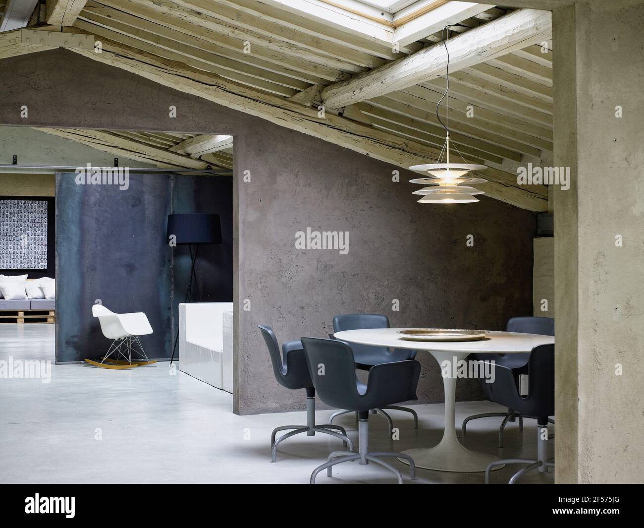Loft open space Stock Photo - Alamy