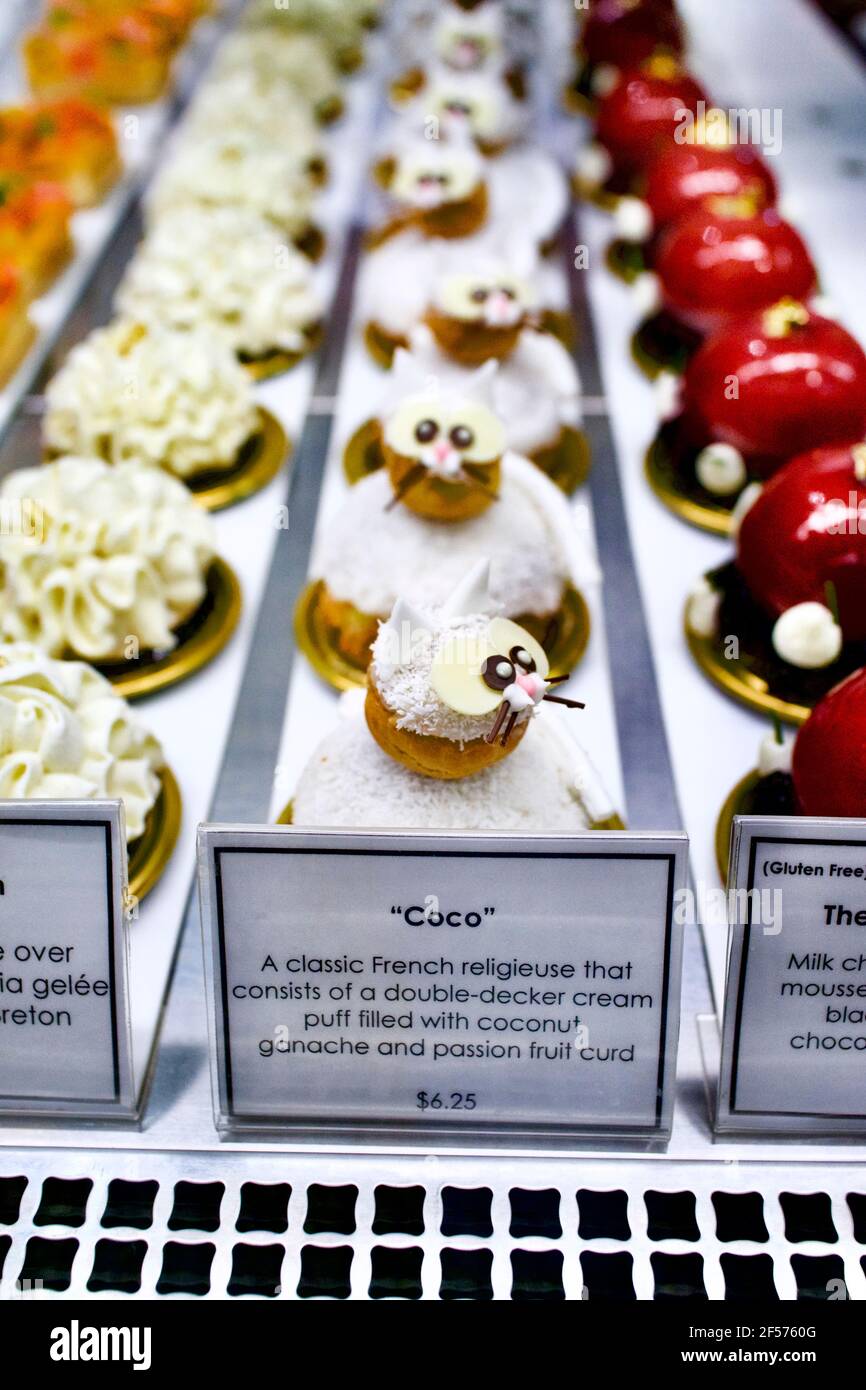 Dominique Ansel Bakery in SoHo neighborhood in Manhattan, New York City ...