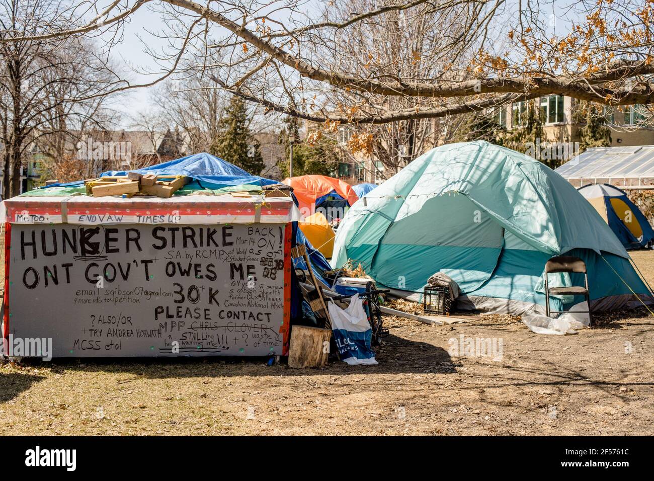 A tiny portable shelter built by private citizen Khaleel Seivwright for ...