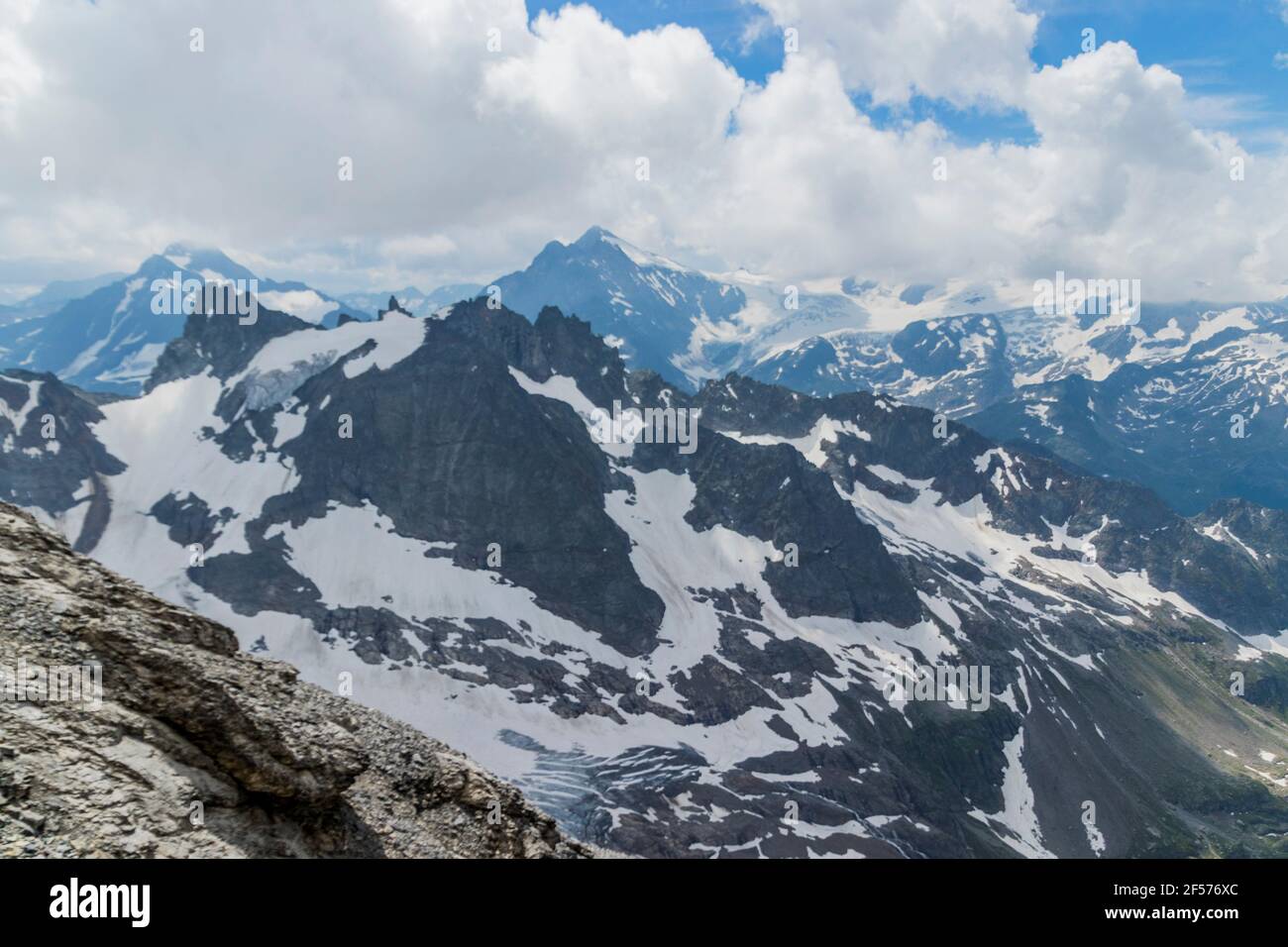 The View from the top of mt titlis Stock Photo - Alamy