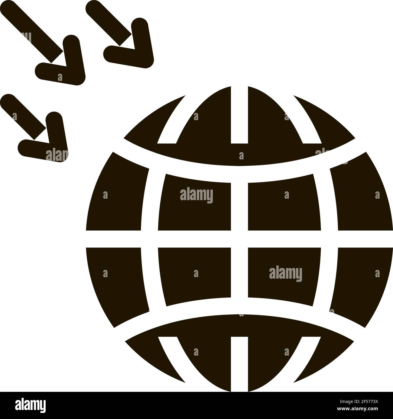 atmospheric pressure of planet icon Vector Glyph Illustration Stock ...