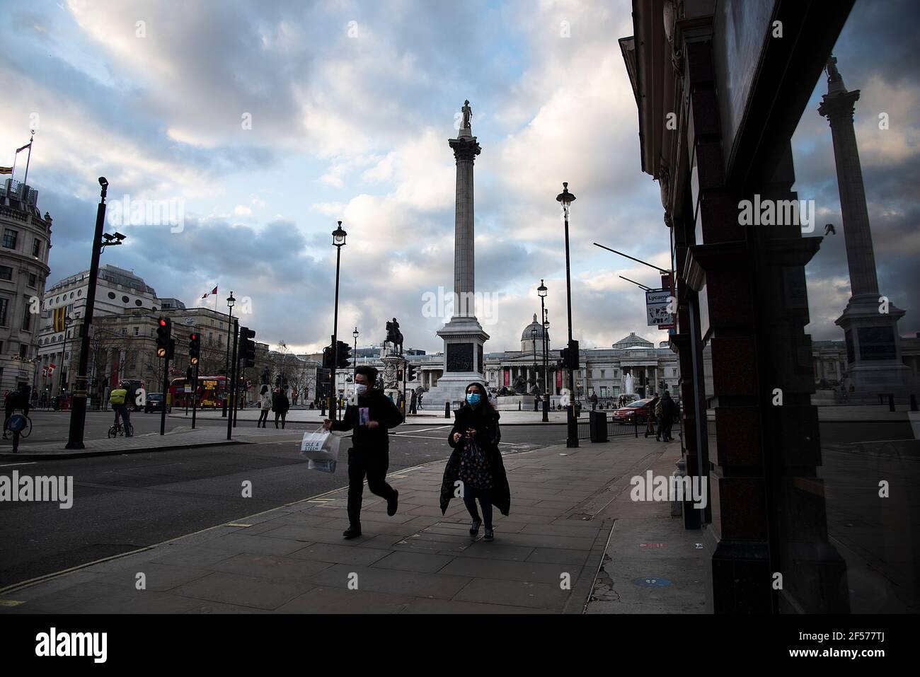 London, UK, 19th Mar 2021, Pedestrians Wearing Face Masks during Covid ...