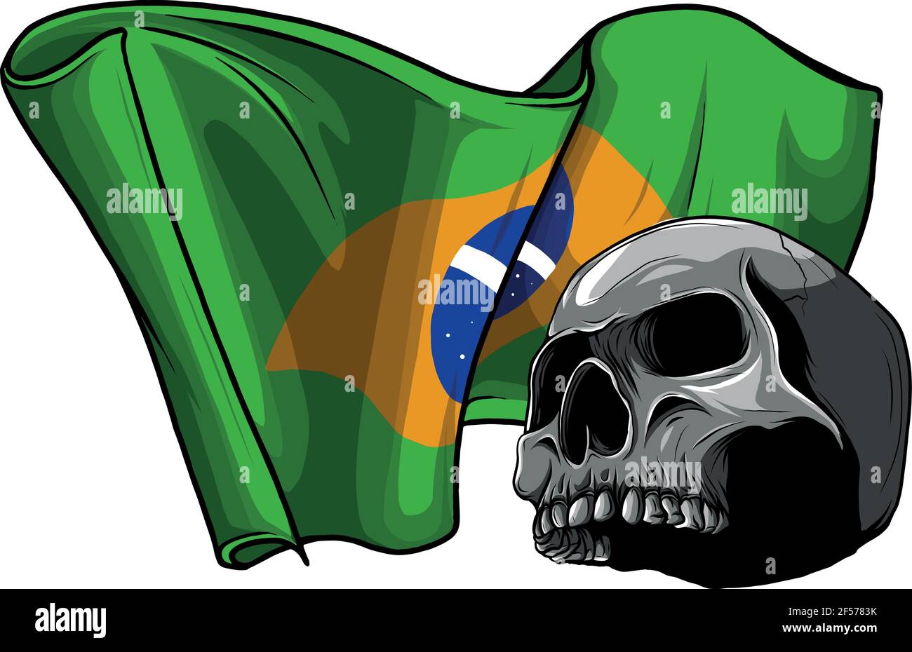 Death brazil Stock Vector Images - Alamy