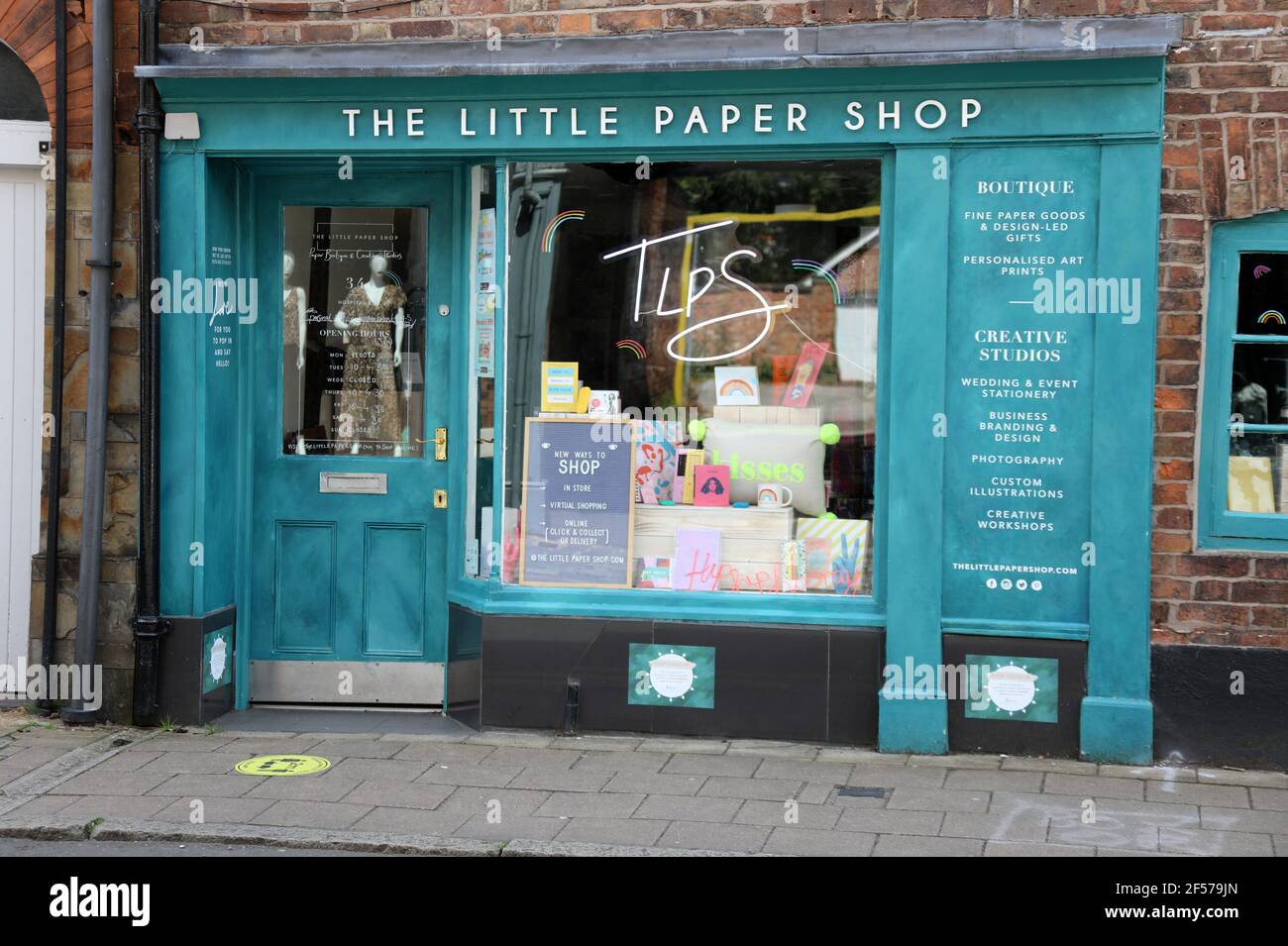 The Little Paper Shop at Nantwich in Cheshire Stock Photo - Alamy